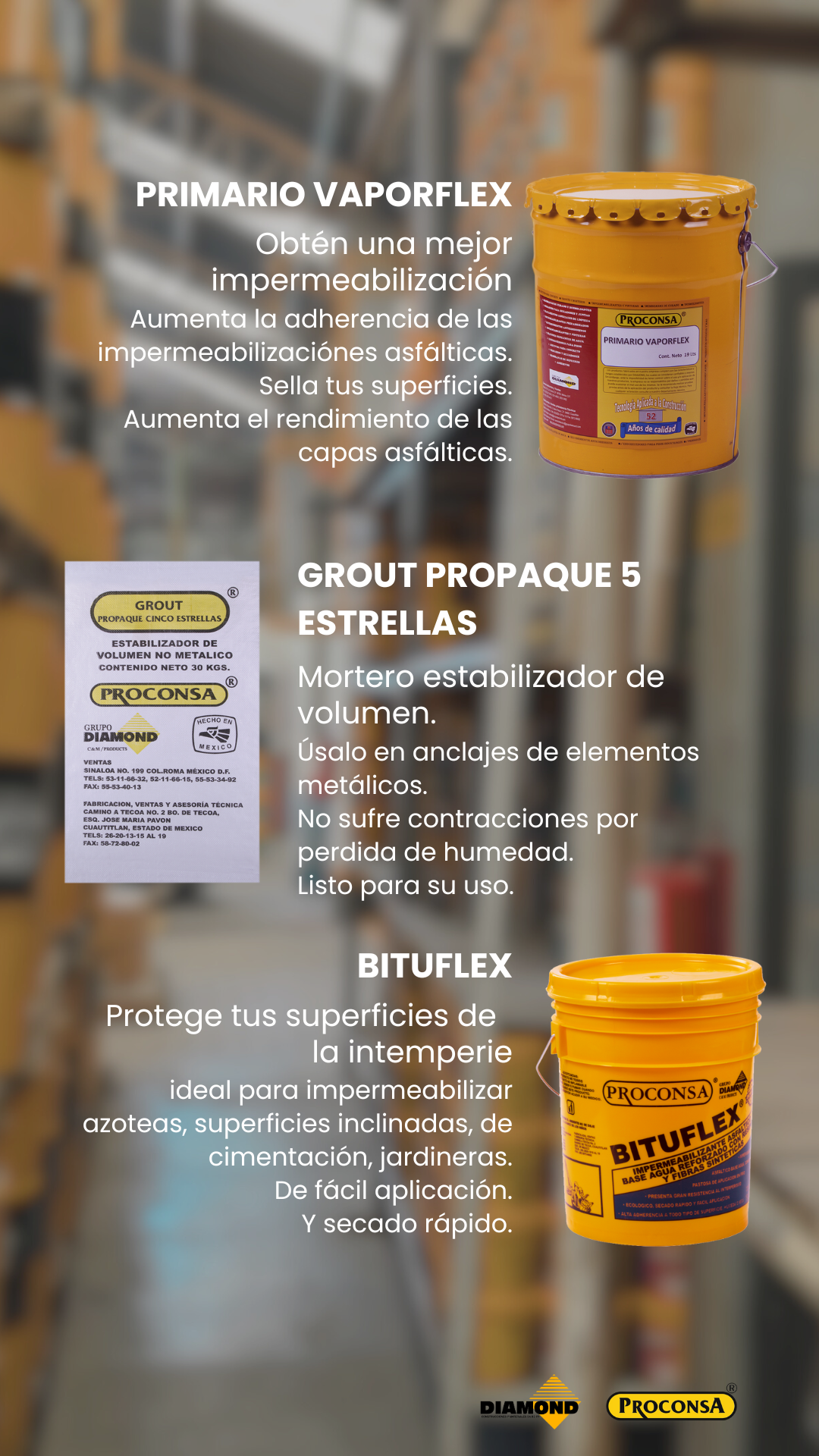 Tienda - Proconsa Aditivos